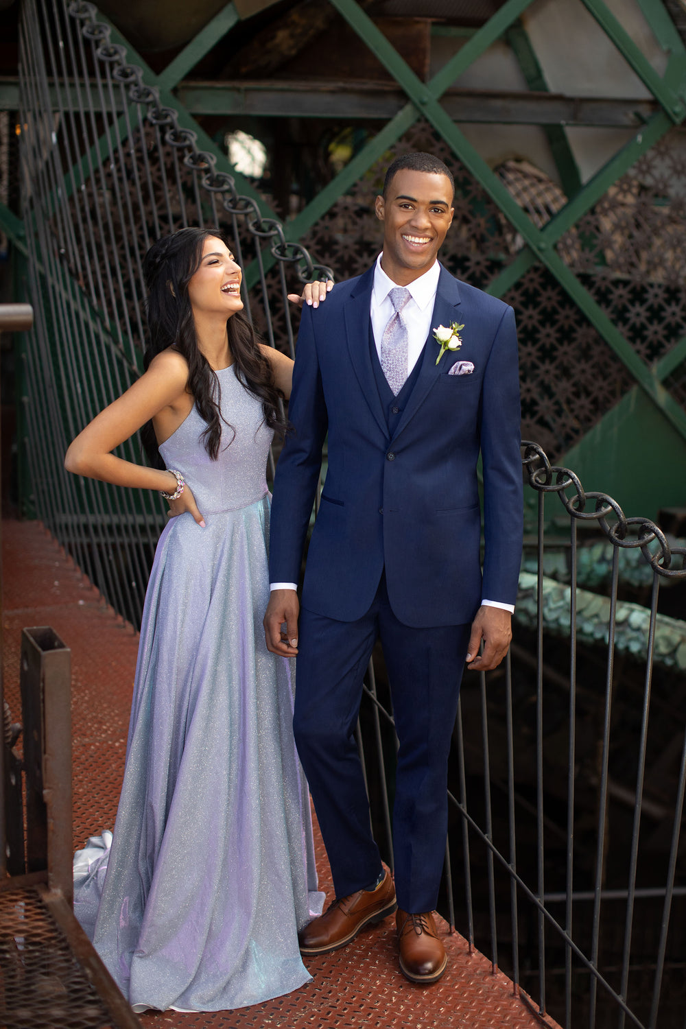 ULTRA SLIM BLUE PERFORMANCE WEDDING SUIT - Top Tier Tux