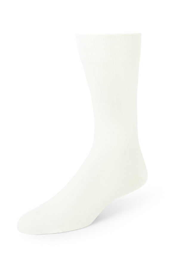 Ivory Dress Socks - Top Tier Tux